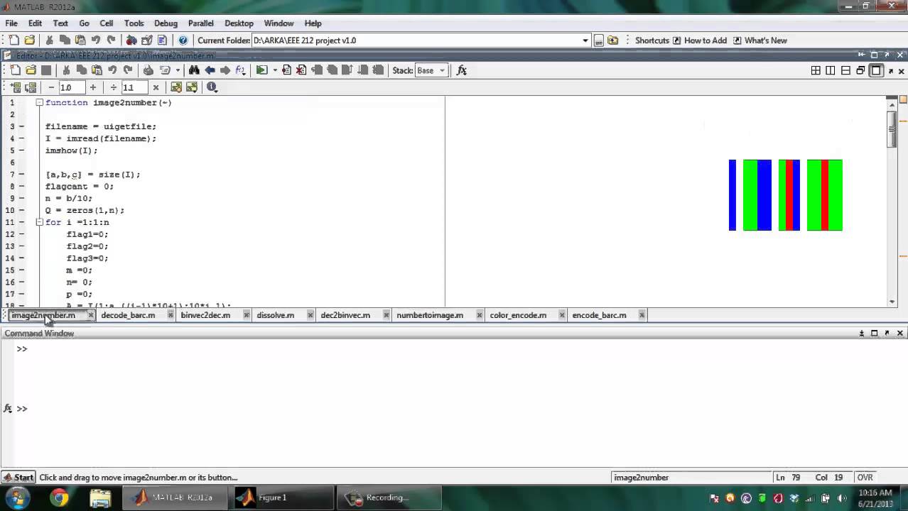 Encoding and Decoding of Barcodes Using MATLAB -- EEE 212 - BUET - YouTube