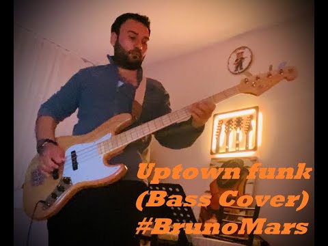 Uptown funk (Bass Cover) #BrunoMars - YouTube