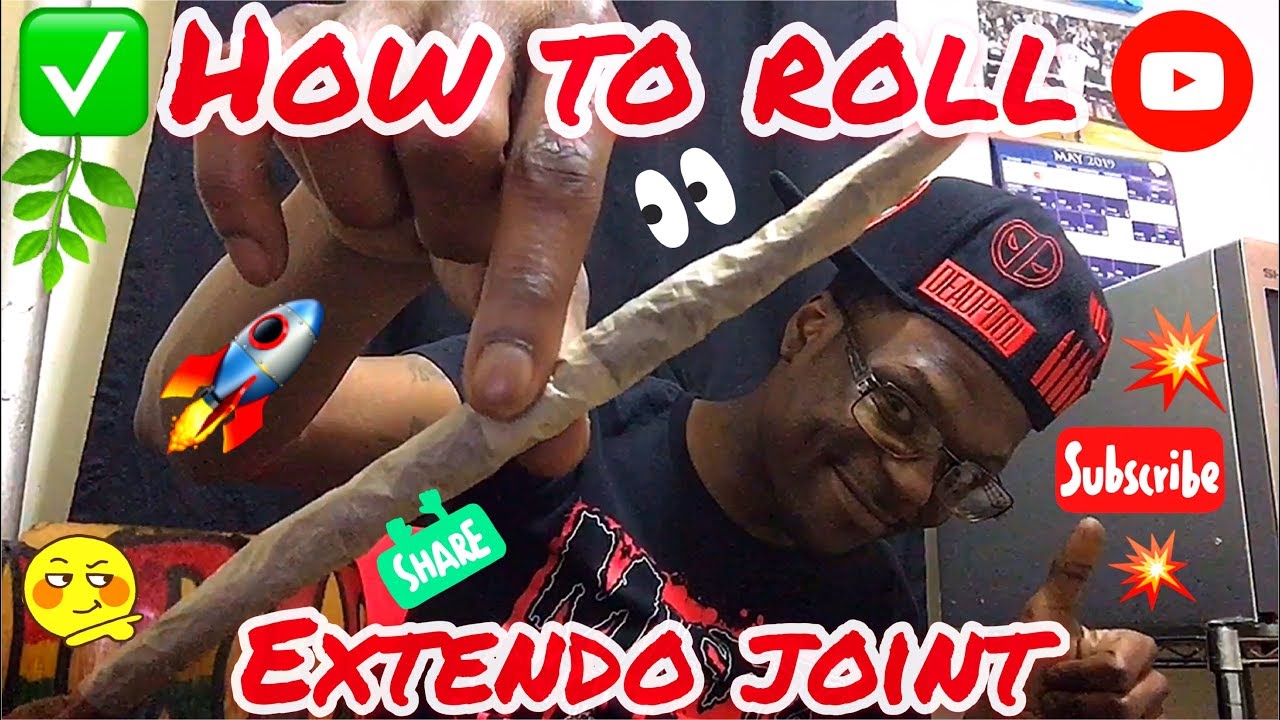 HOW TO ROLL EXTENDO JOINT (2 Joints long)5 grams (Expert) - YouTube