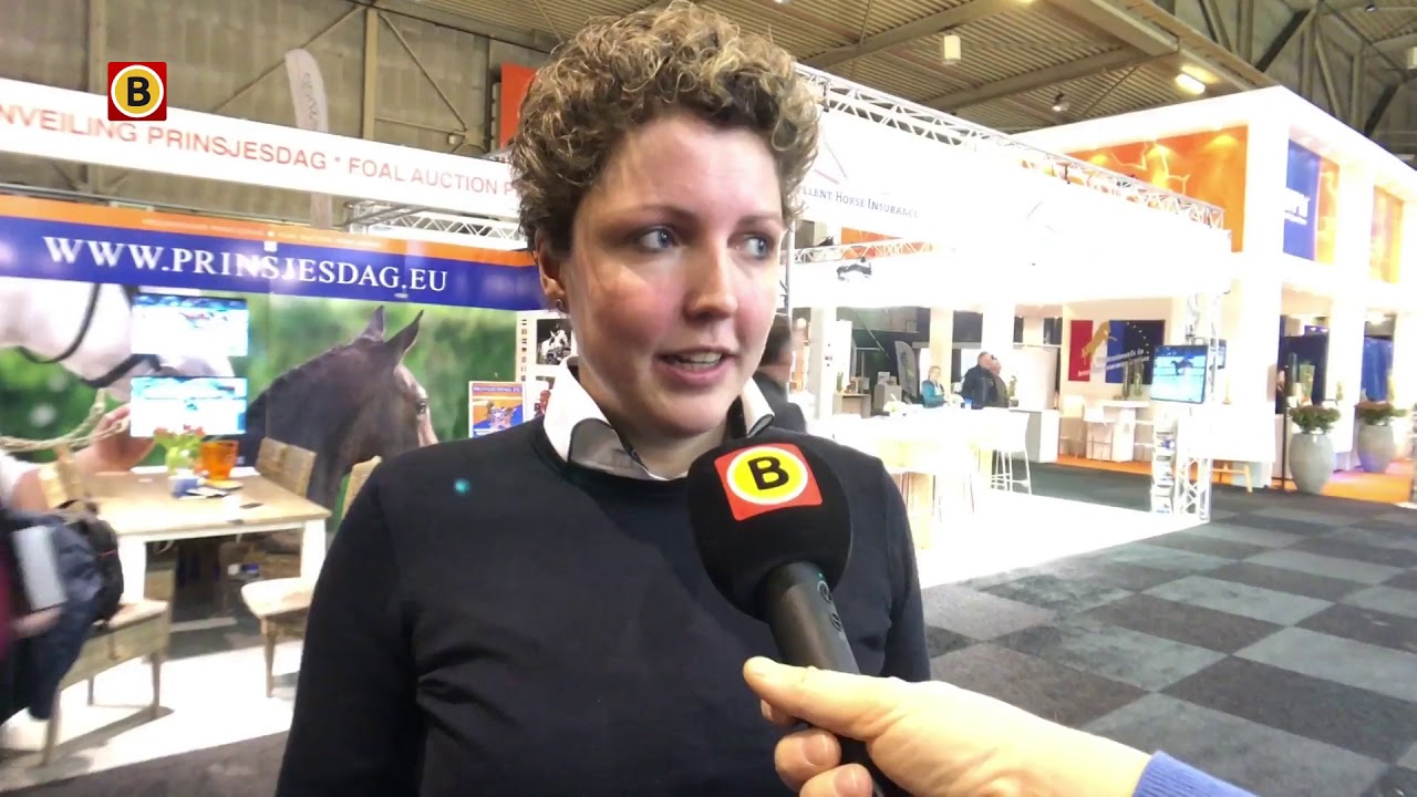 Steffi van Boer zoekt vrouw met Roel bij KWPN hengstenkeuring Den Bosch ...