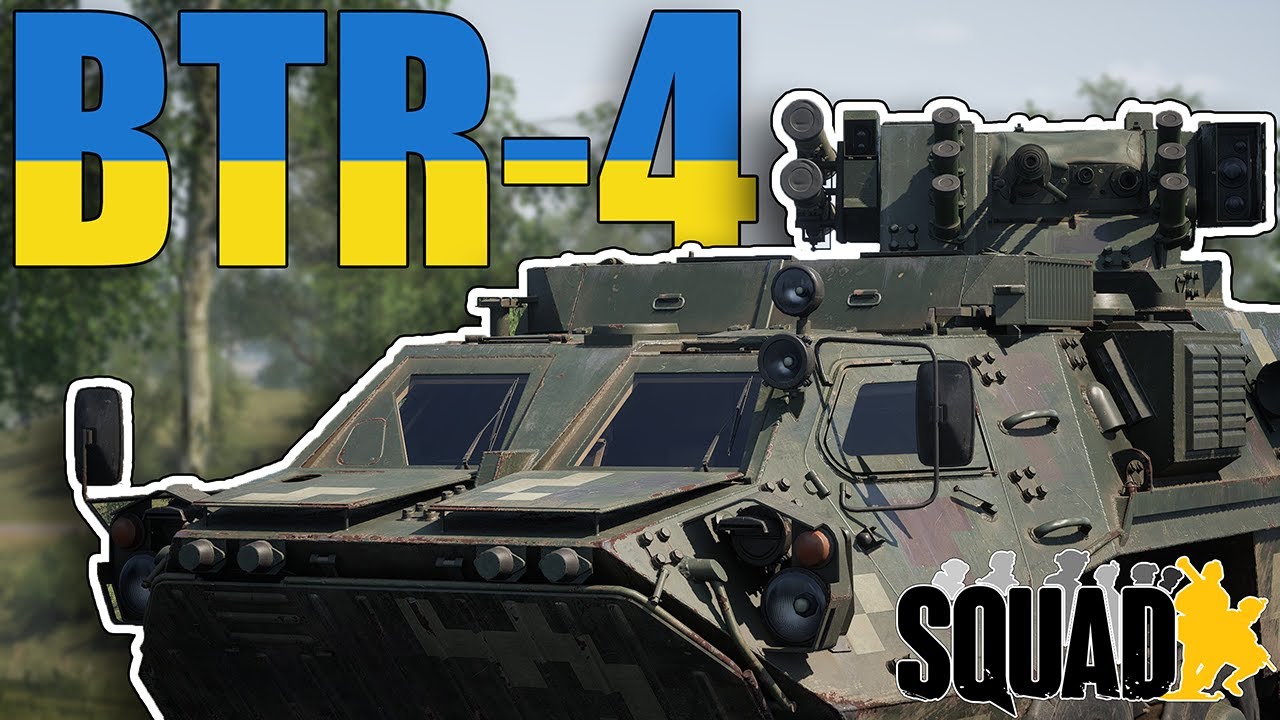 BTR-4 Rampage On Narva | Squad Armor Gameplay - YouTube