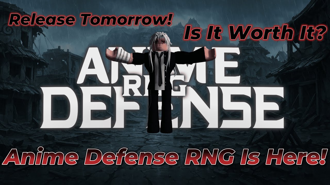 NEW GAME IS RELEASING TOMORROW! (Anime Defense RNG) - YouTube