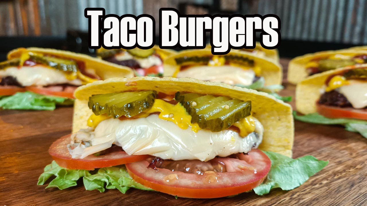 Taco burgers recipe - YouTube
