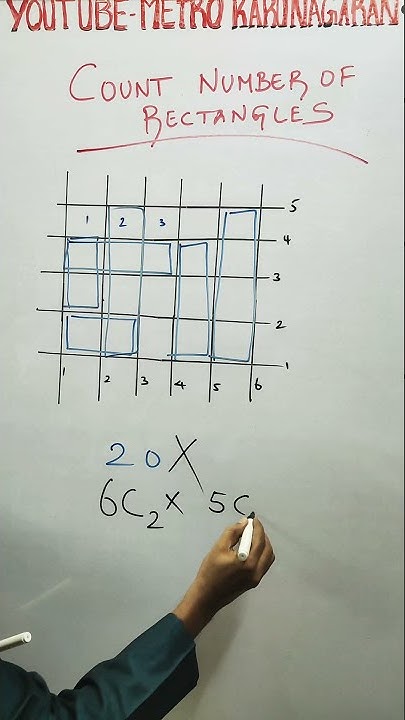 (IM) POSSIBLE COUNTING RECTANGLES.?!?! - YouTube
