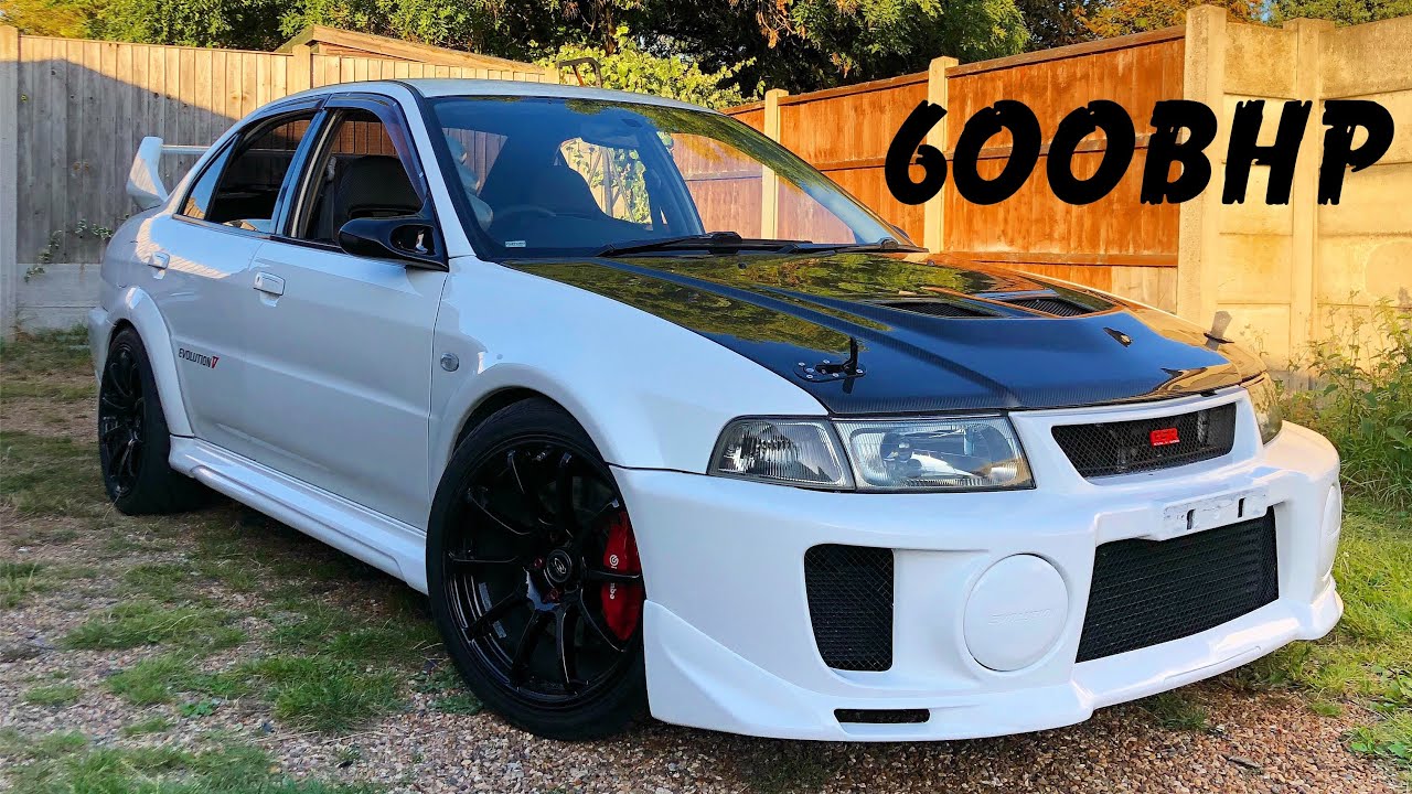 FIRST LOOK!! BIG SPEC 600BHP 2.3 MITSUBISHI EVO 5! - YouTube