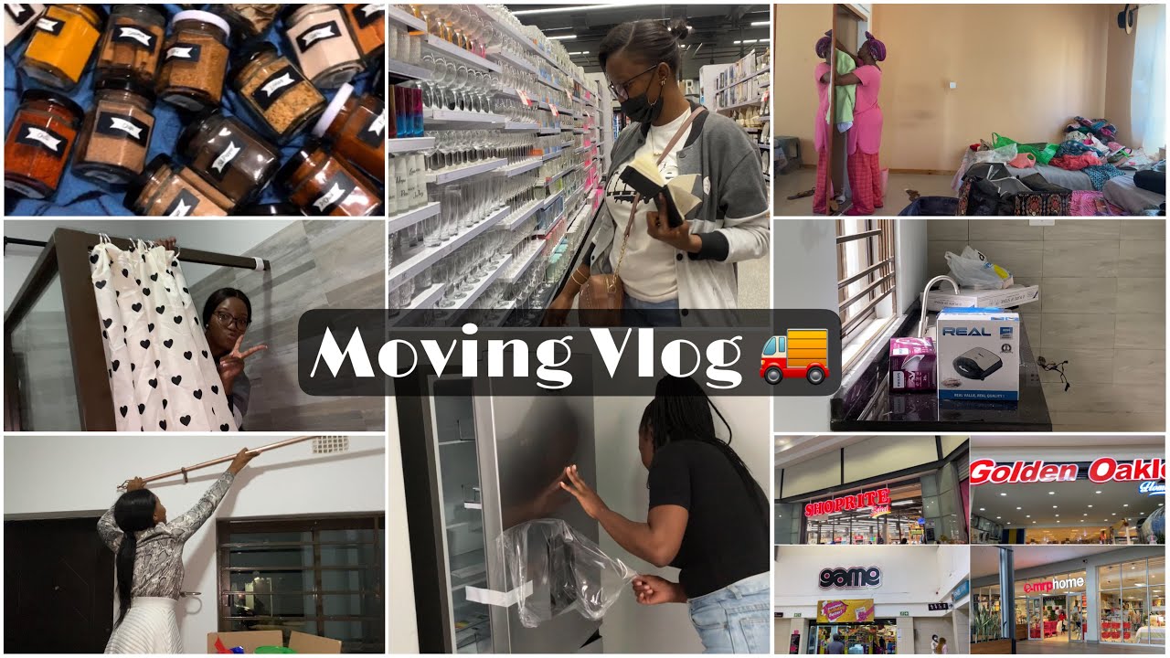 Moving Vlog 🚚 || Shopping for my new apartment + more - YouTube