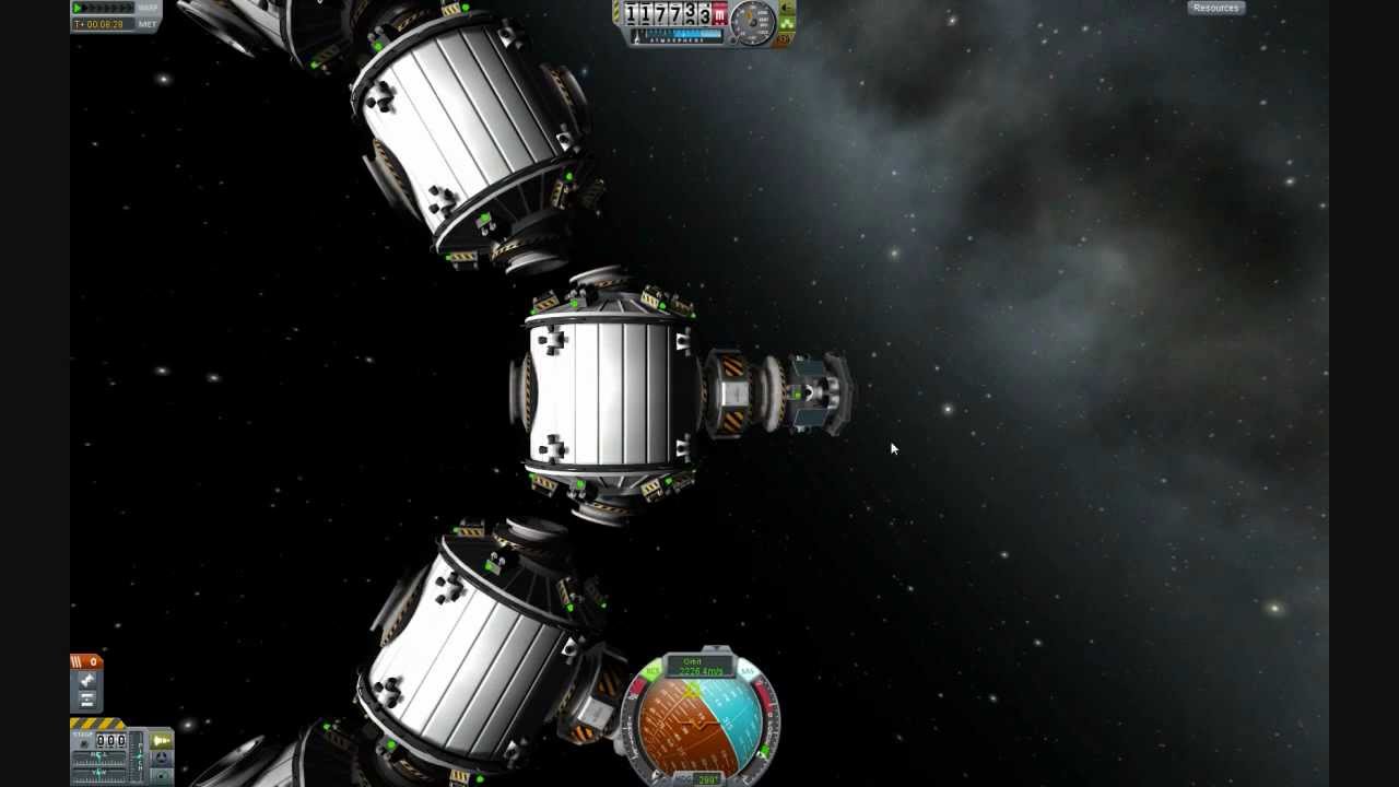 KSP v018-2 Space Station Ring Complete - YouTube