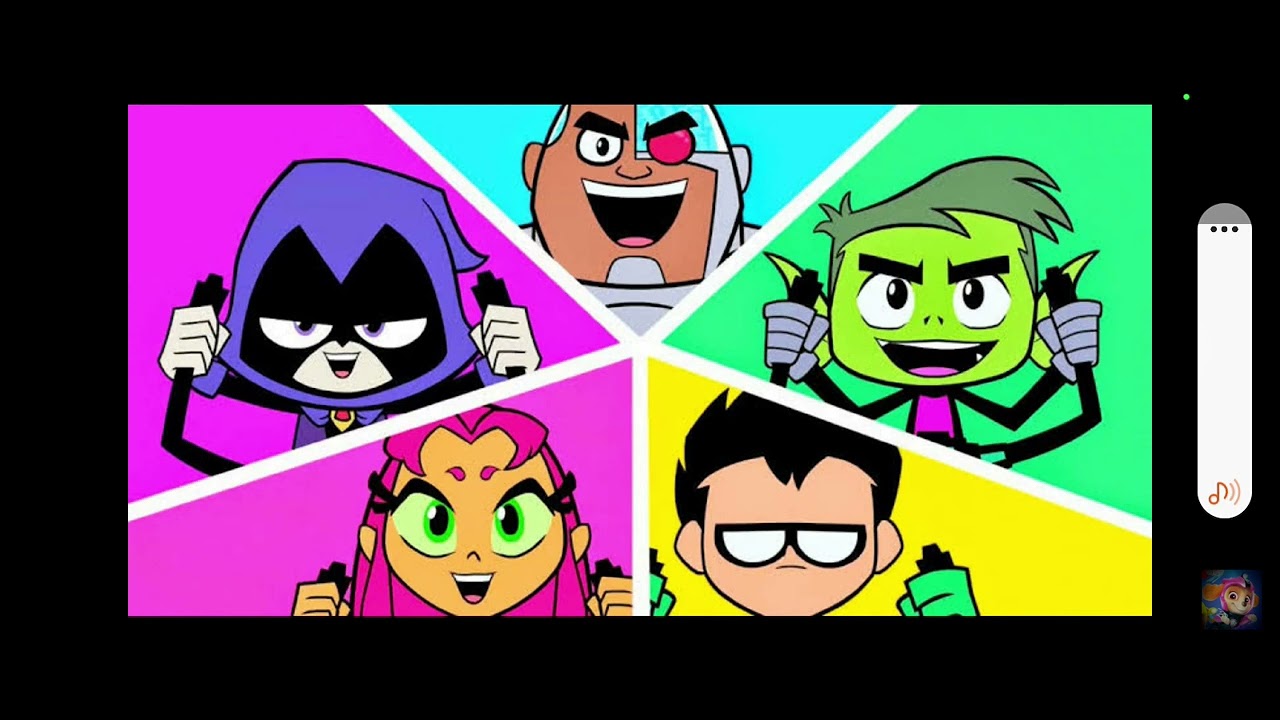 teen titans go end credits extended speed up fast on star 🌟 - YouTube