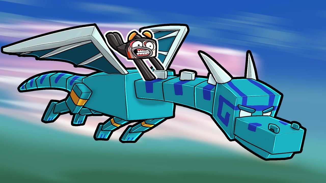 SUPERSONIC Dragon SAVES My Friend! (Minecraft Dragons) - YouTube