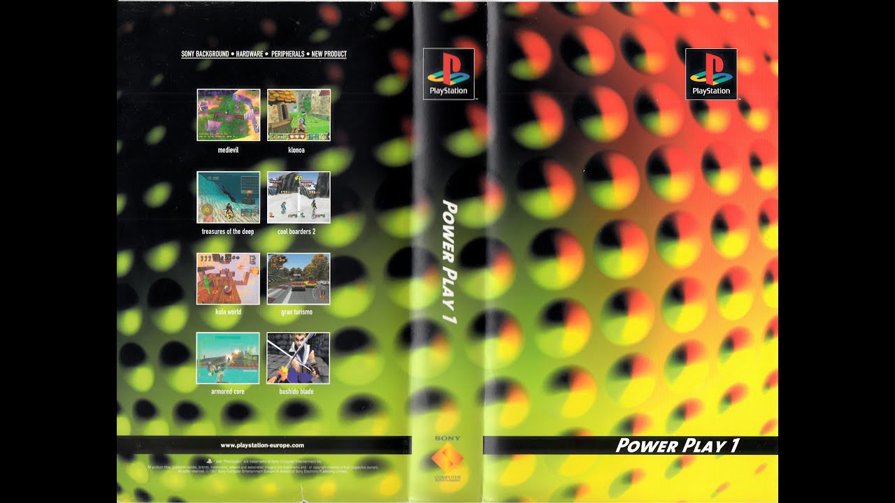 Power Play 1 - promocyjna kaseta VHS Sony Playstation na rynek polski ...