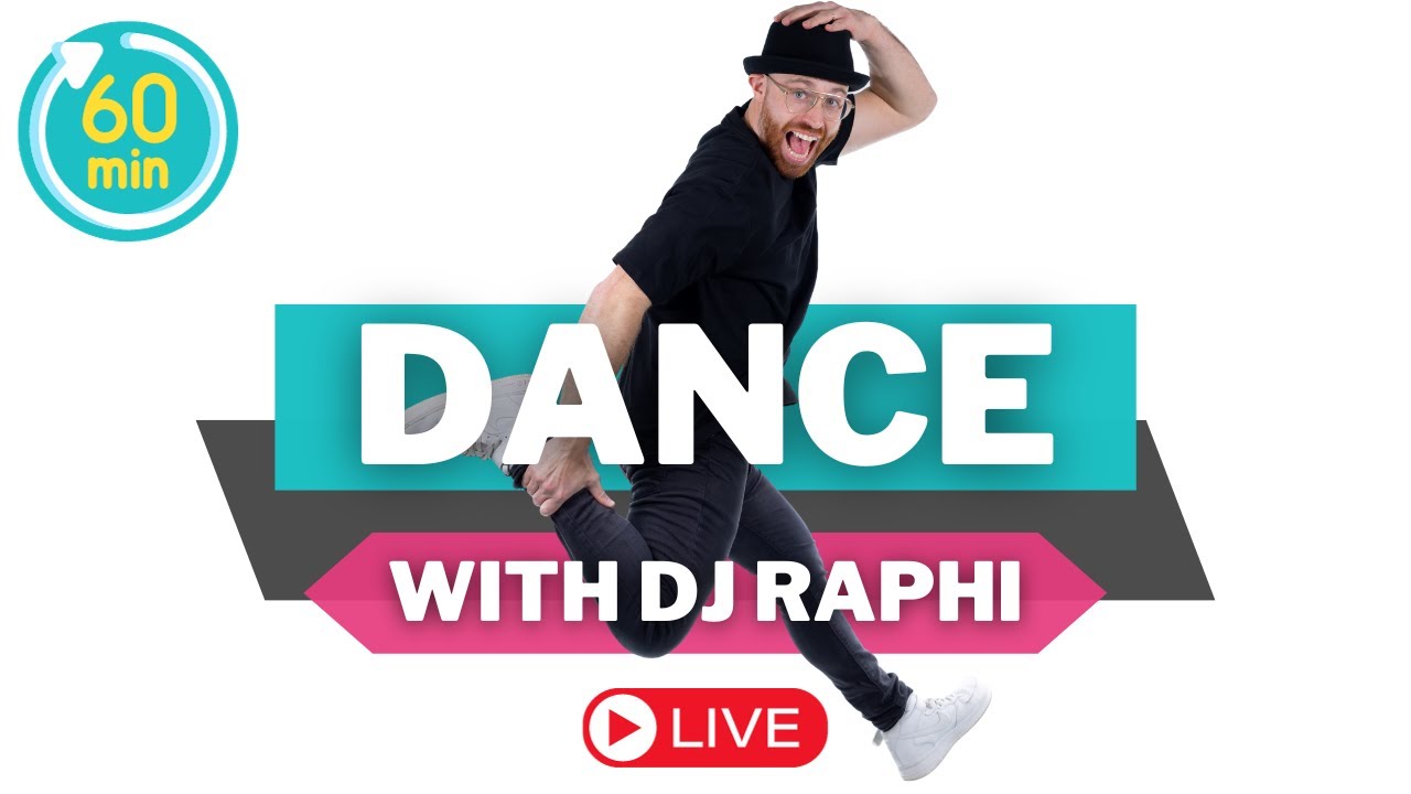 🤸 It's time to Warm up, Stretch and Dance with DJ Raphi! | Fun exercise for all Ages - YouTube