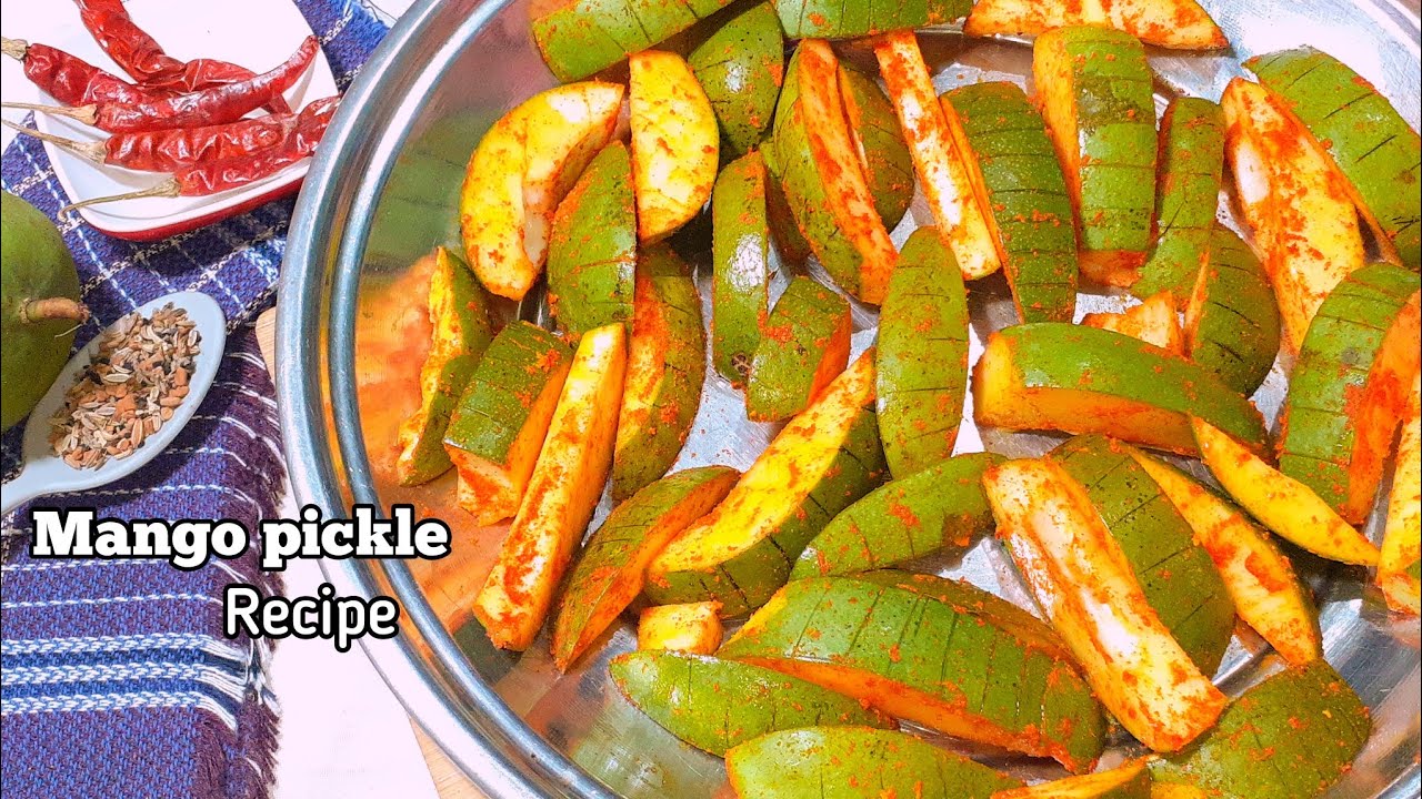 Mango pickle |Tok Jhal Misti Achar Recipe - YouTube