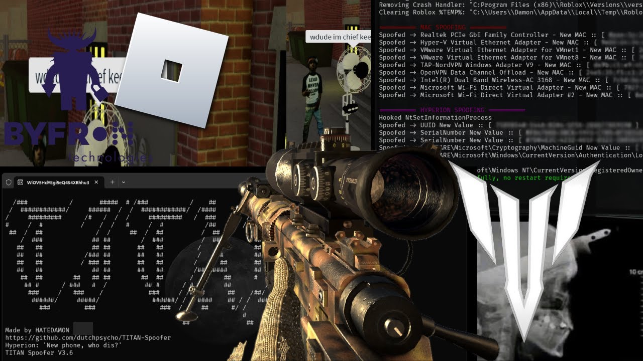 FREE Roblox HWID Spoofer | Bypass Byfron bans & Ban API, OPEN SOURCE ...