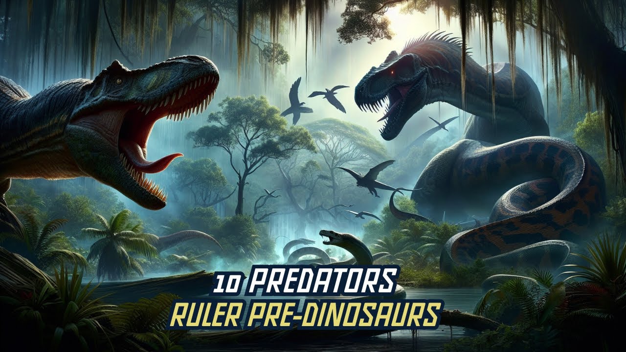 Unveiled: 10 Predators That Ruled Before Dinosaurs! - YouTube