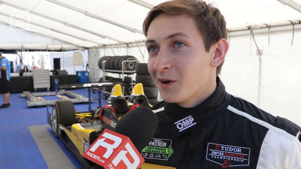 RACER: Zach Veach on IMSA Sports Car Debut - YouTube