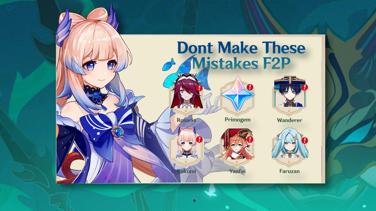 F2P: Why To Be CAREFUL In Genshin 3.8 Phase 2 Banner - YouTube