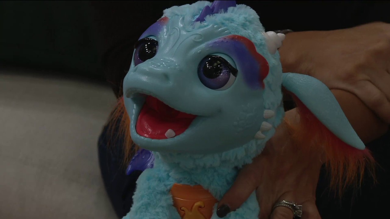 FurReal Friends Torch My Blazin Dragon By: Hasbro on QVC - YouTube