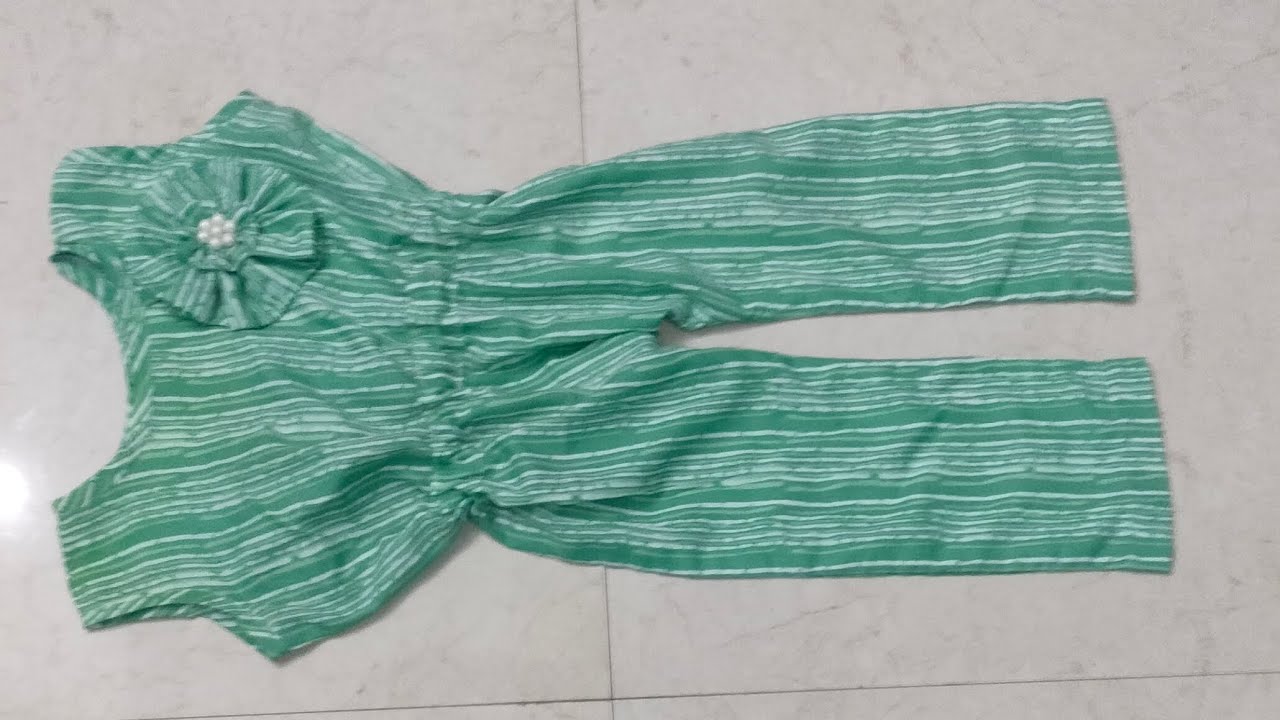 best out of discarded clothes (baby jumpsuit)#sewing #handmade # ...