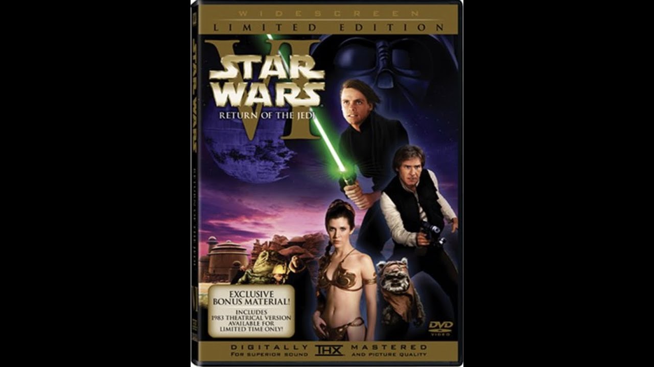 Opening to Star Wars Episode VI Return of the Jedi 2005 Disney DVD ...