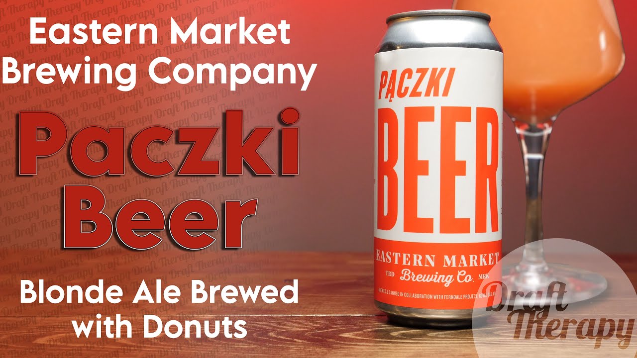 Eastern Market Brewing Company - Paczki Beer - A Blonde Ale brewed with ...