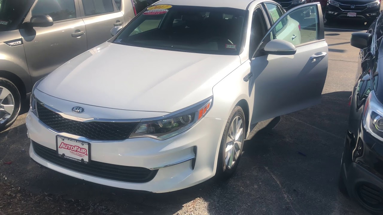 2017 Kia Optima LX demo for Kristina - YouTube