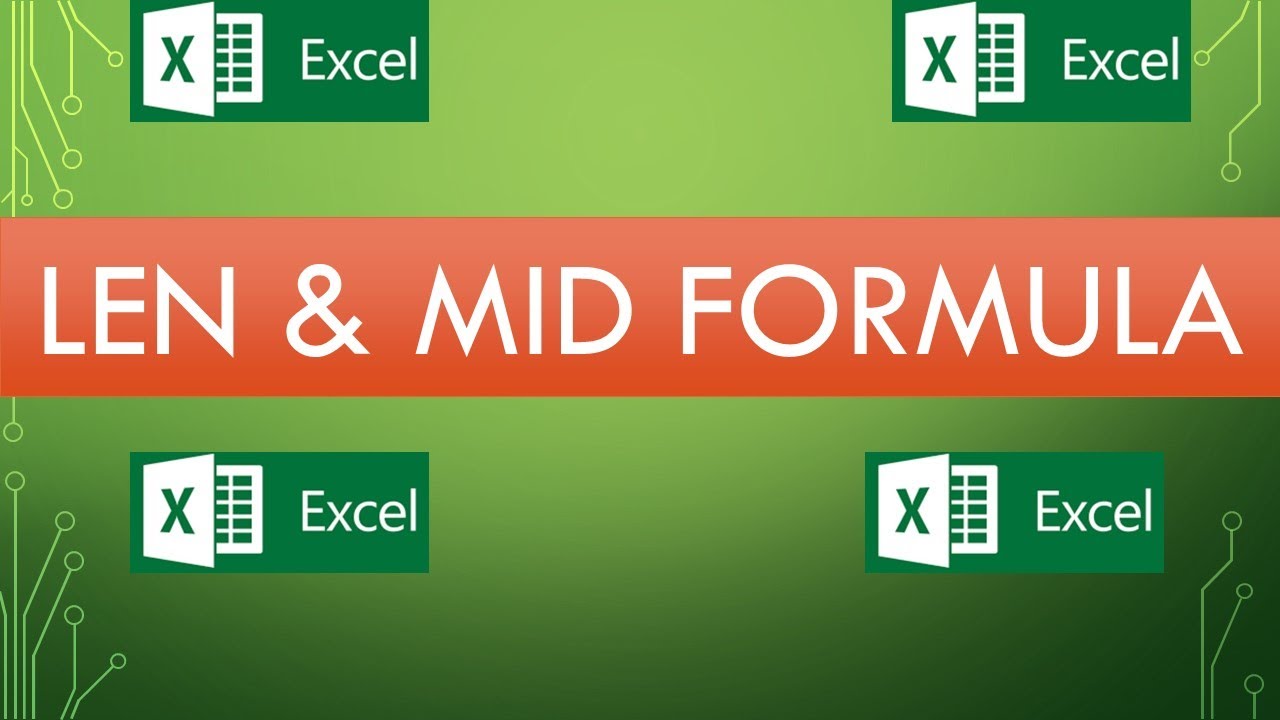 Len Function In Excel len Formula Mid Formula In Excel Mid Len Function In Excel len Formula Mid Formula In Excel Mid