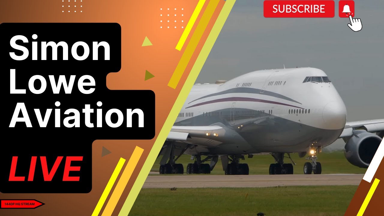 🔴| Live from MAN | Qatar B747-8 | Tuesday 20 Sep - YouTube