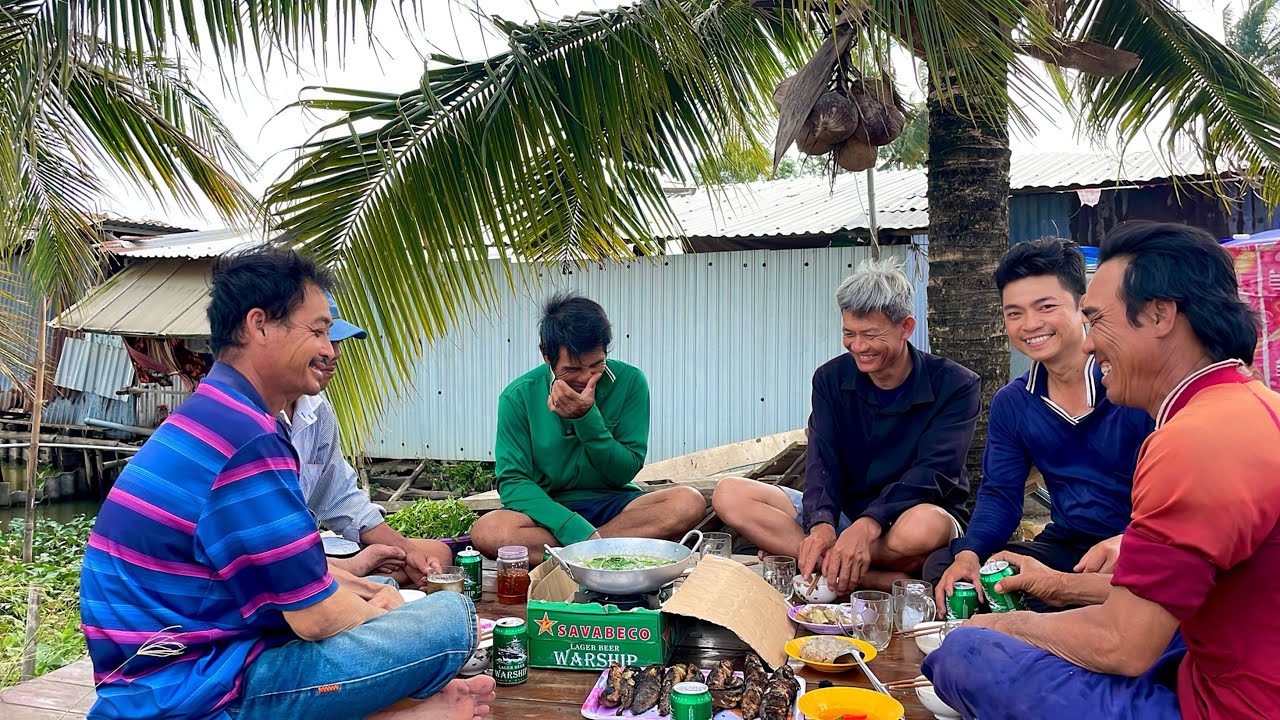 Anh Em Cậu Cháu Rủ Nhau Đi Mò Cá Nướng Nhậu Lai Rai•UMQT | #798 - YouTube