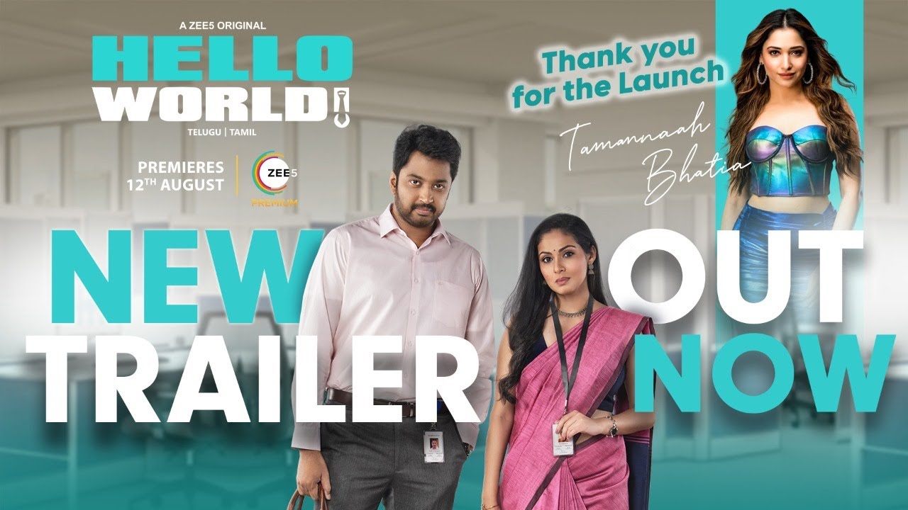 Hello world Trailer - 2 (Telugu) | A ZEE5 Original | Niharika Konidela ...