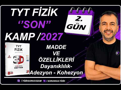 3D VİDEO DESTEKLİ TYT KAMPI 2027 |MDDE VE ÖZELLİKLERİ-3