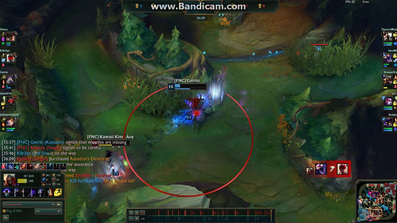 League of Legends zed 4 - YouTube