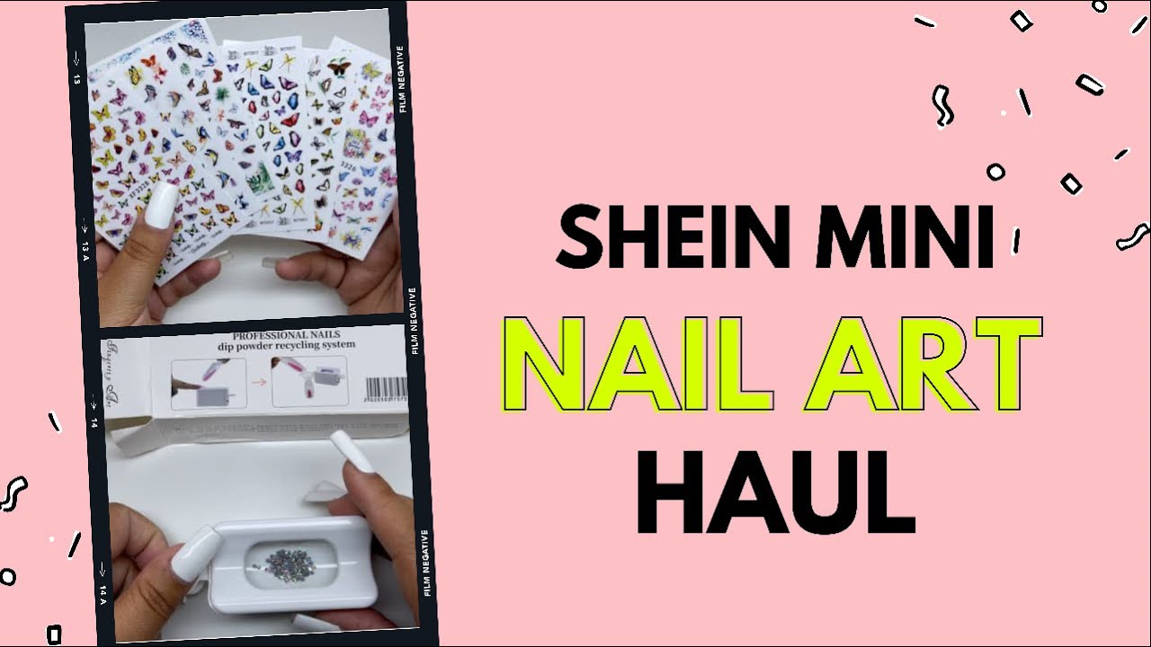 Shein Nail Art Haul - YouTube
