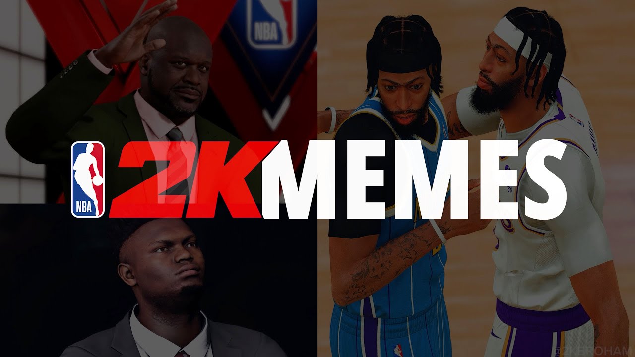 Anthony Davis, Zion Williamson, Shaquille O'Neal - NBA 2K Memes ...