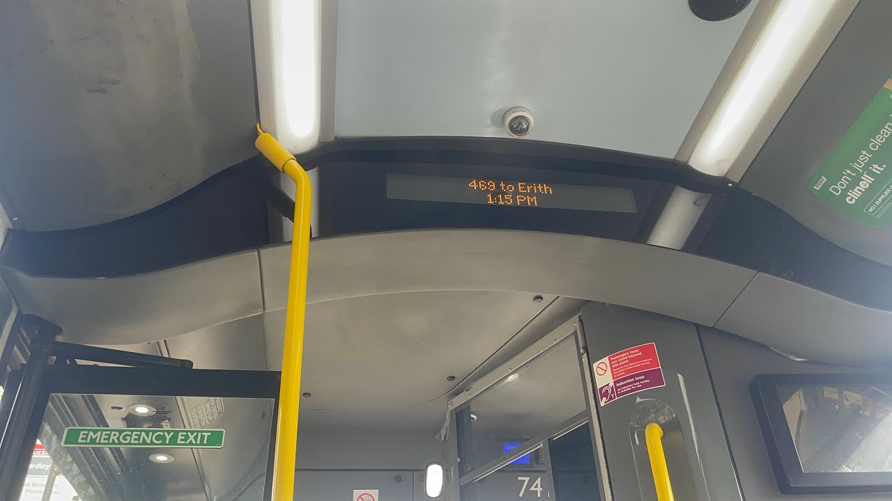 [IBus Screen Updated back to Erith] 469 to Erith - YouTube