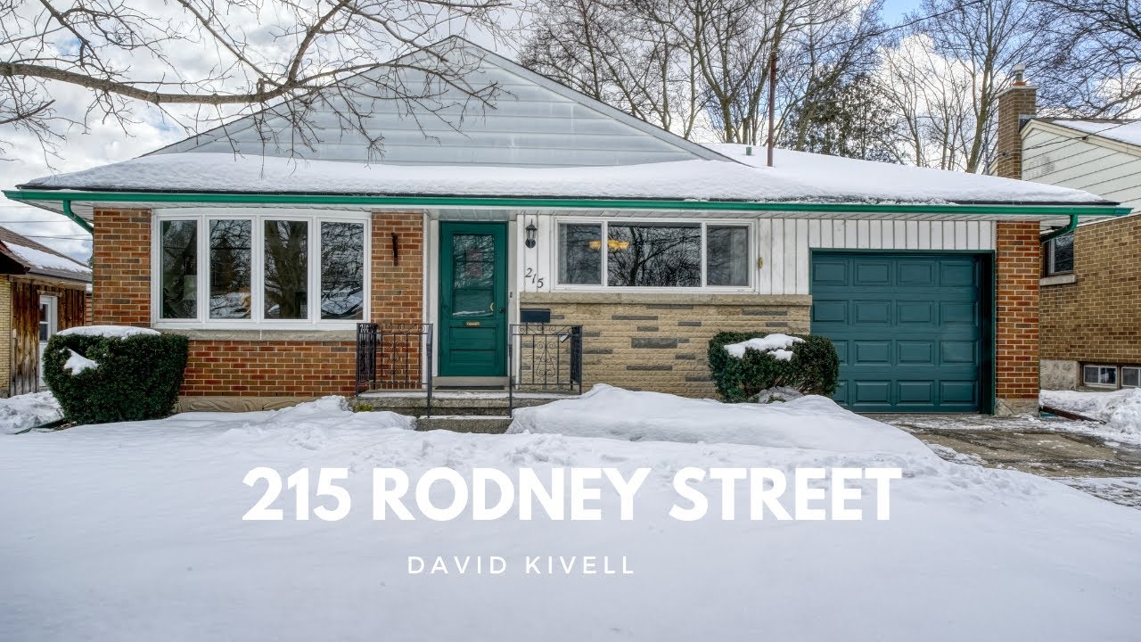 Waterloo Real Estate Video Tour | 215 Rodney Street | David Kivell ...