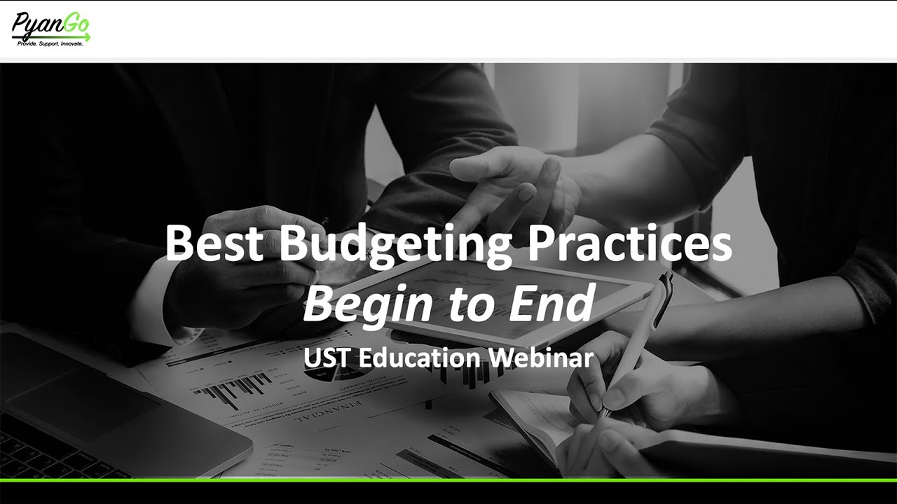 CLASS: Budgeting Best Practices - Begin to End - YouTube