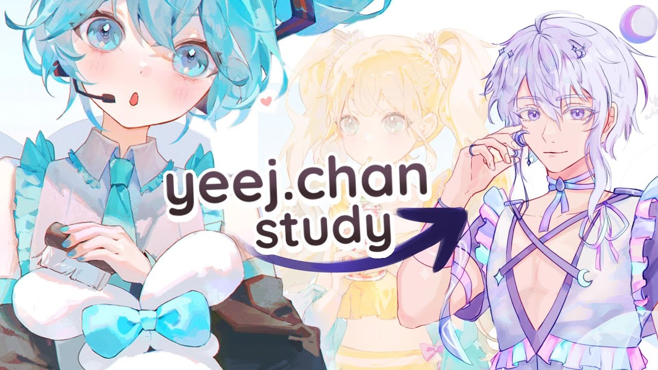 How To Draw Like yeej.chan - Anime Artist - Art Style Study - YouTube