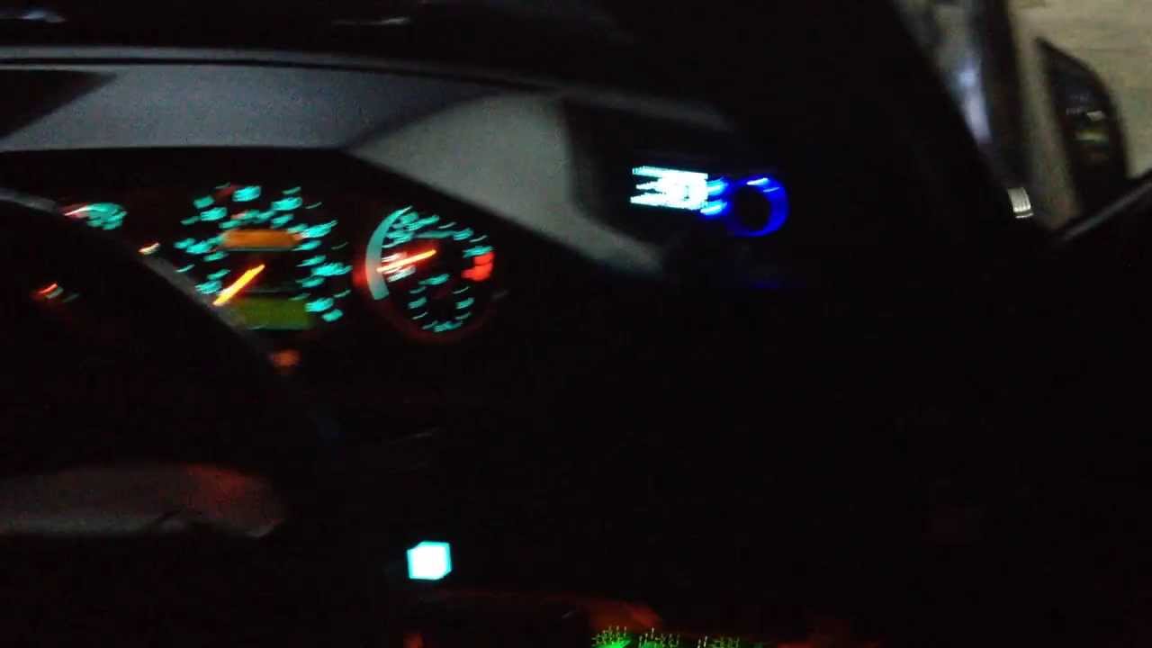W124 ---Dashboard and interior light. - YouTube
