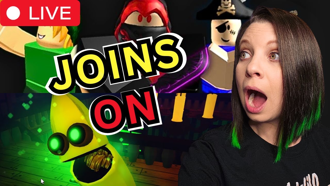🔴Roblox with Viewers! | MM2 & Banana Eats | Joins On | Username: Kiora ...