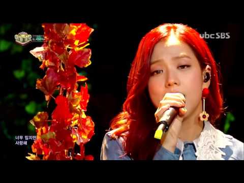 [161106] BLACKPINK - STAY @ Inkigayo JISOO CUT