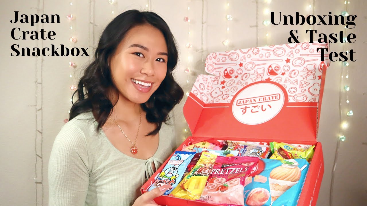 Asmr Japan Crate June 2021 Snackbox Unboxing And Taste Test 💕 Whispering