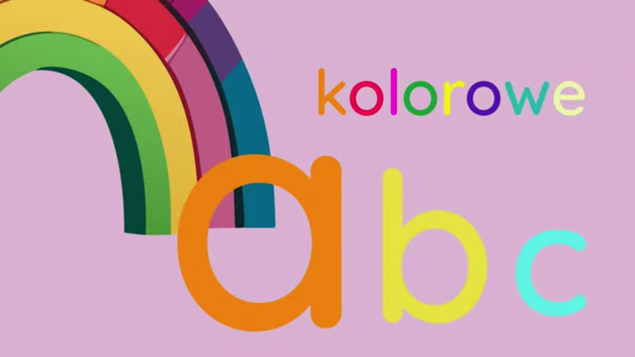 Kolorowe ABC: Zabawna nauka literek, nauka czytania, nauka słów - YouTube