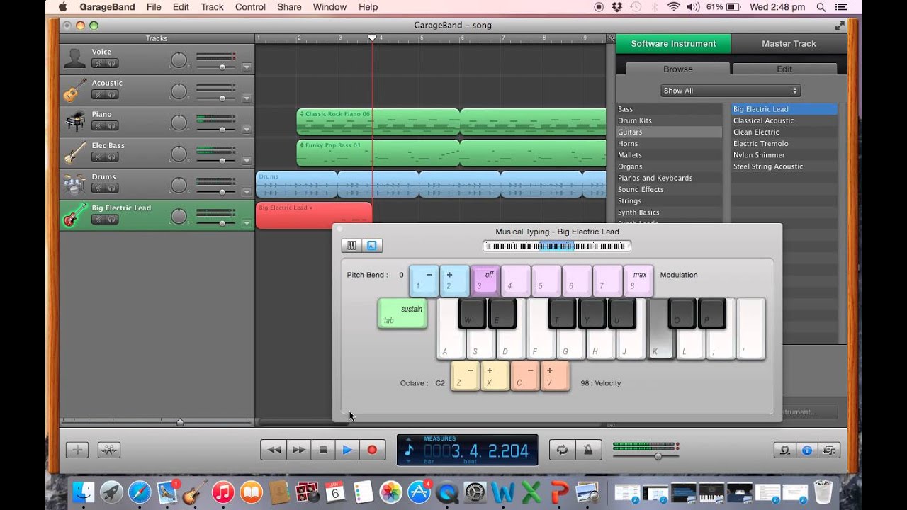 ICT Music Presentation - GarageBand and Sibelius - YouTube