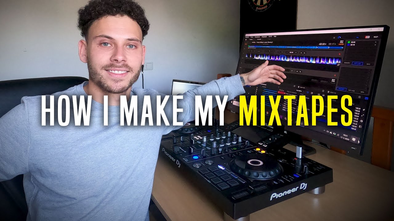 How I Make My Mixtapes + Mashup | BenQ EW3280U - YouTube