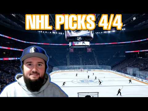 🏒🔥 NHL Picks Today - Best Expert Predictions for 4/4/26 ! 🏒🔥