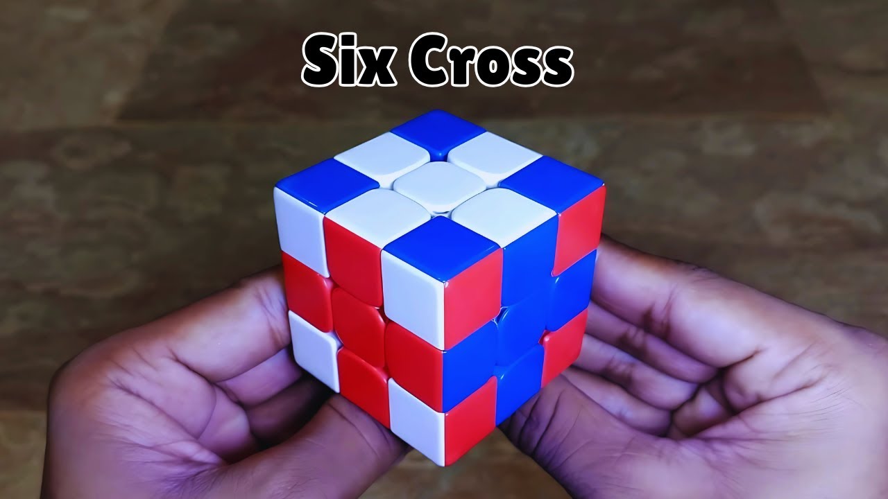 How To Make "Six Cross" Pattern on a Rubik's Cube | Nouman Cuber - YouTube