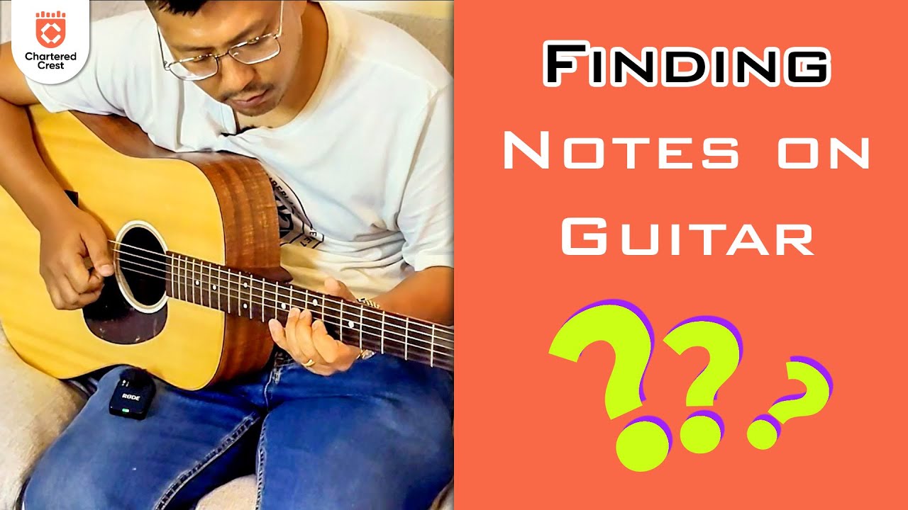 Finding Notes on Guitar - YouTube