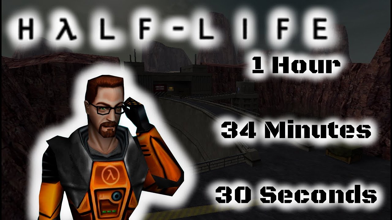 Half-Life Speedrun: 1 Hour 34 Minutes 30 Seconds - YouTube