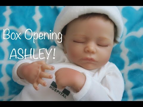 My First Ashton Drake Doll Box Opening! Ashton Drake Ashley Breathing Doll!