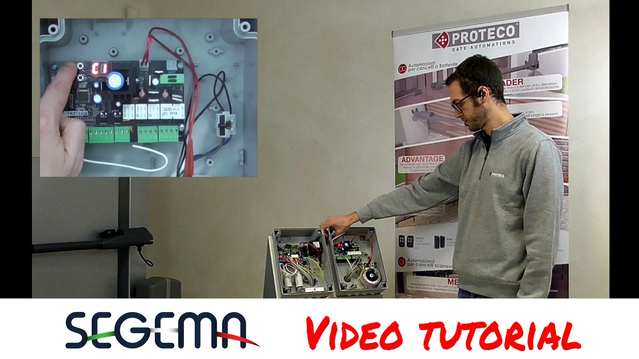 Come funziona la programmazione automatica della Q20A della PROTECO ...